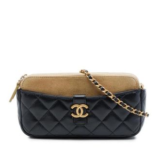 Chanel Pre-owned Phone Holder - - Pre-owned - Damen - Schwarzk - ONE SIZE