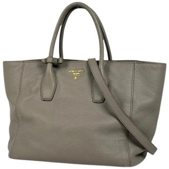 Prada Pre-owned Vintage Tote Bag - - Pre-owned - Damen - Grau - ONE SIZE