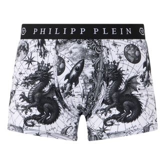 Philipp Plein Homme, Sous-v&ecirc;tements, Blanc, Taille: 3XL Bottoms