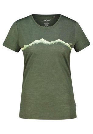 Meru Damen T-Shirt mit Wolle NELAS