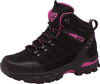 Generic Chaussures de randonnée imperméables pour femme - Coupe large - Base épaisse - Confortables - Antidérapantes - Légères - Chaussures de marche pour spo
