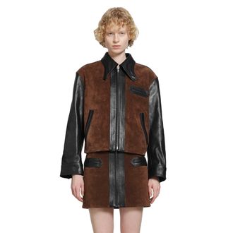 Marni Suede and Leather Jacket