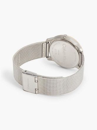 Calvin Klein Montre-bracelet en maille avec logo monogramme