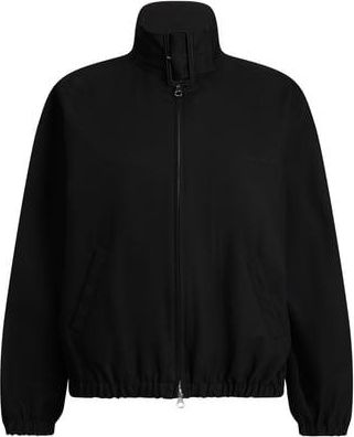 Courr&egrave;ges Veste bomber ample en coton m&eacute;lang&eacute;