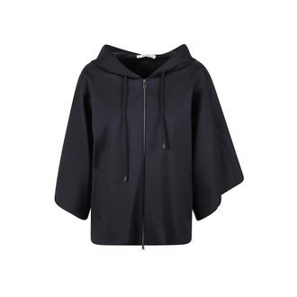 Max Mara Fidato Kapuzenpullover - - Sweatshirts & Hoodies - Damen - Blau - S