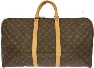 Louis Vuitton unisex, Pre-owned, Brun, Taille: ONE Size Sac Week-End en Toile Pre-owned