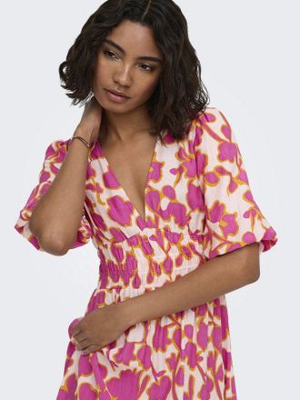 Only Minikleid ONLAURI MIKASI S/S MIDI DRESS WVV E