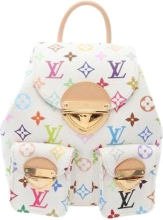 Louis Vuitton unisex, Pre-owned, Blanc, Taille: ONE Size Pre-owned Backpack