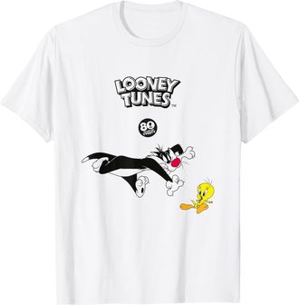 Looney Tunes Tweety 80th The Chase Unisex PAPL591 T-Shirt