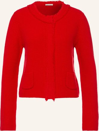 Lilienfels Lilienfels Strickjacke Mit Cashmere rot