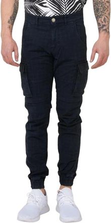Gas Tapered Hosen - - Trousers - Herren - Blau - XS