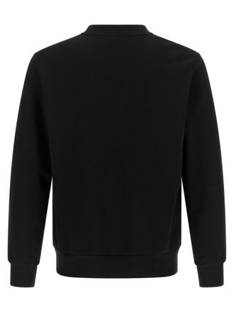 Lacoste Cotton Crewneck Sweatshirt - Black