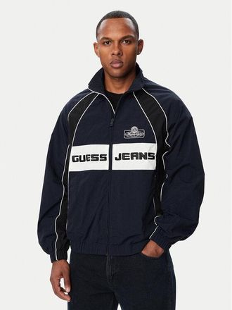 Guess &Uuml;bergangsjacke M6YL12 W2695 Dunkelblau Regular Fit