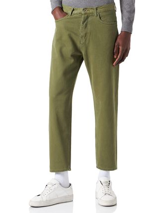 Benetton Herren 4VNJUE009 Hose, Militärgrün 13T, 31