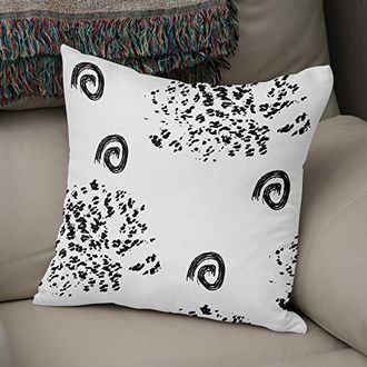 Bonamaison Le Jardin du Lin Kissen Zierkissenbezug Kissenbezug, Zufälliges Muster Dekoration, Für Zuhause Autos Büro Sofa Wohnzimmer Couch Schlafzimmer Dekor, 43