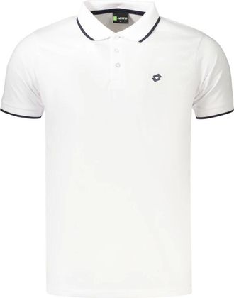 Lotto Homme, Tops, Blanc, Taille: 3XL Polo &agrave; Manches Courtes