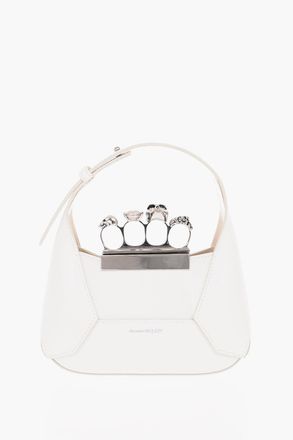 Alexander McQueen Leather Hobo Bag JEWEL KNUCKLES Alexander McQueen
