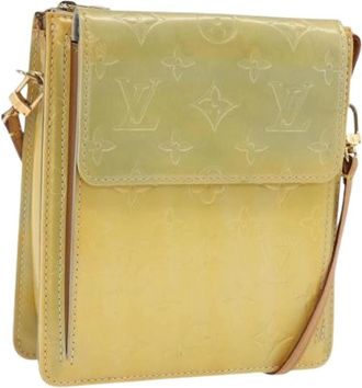 Louis Vuitton Pochette daccessoires Pre-owned - Femme - Pre-owned - Jaune - Taille: ONE Size