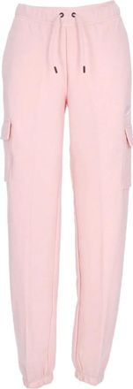 Nike Essentielle Fleece Cargo Hose - - Sport - Damen - Rosa - L