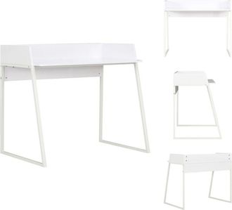 vidaXL Schreibtisch Weiß 90x60x88 cm - Schreibtisch - Weißer Schreibtisch - Bürostuhl - Home Office - Laptoptisch