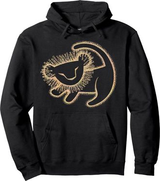 Disney Der K&ouml;nig der L&ouml;wen Simba, Goldene H&ouml;hlenmalerei Pullover Hoodie