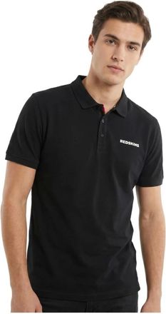 Redskins Homme, Tops, Noir, Taille: L Polo MC coton