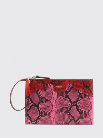 Ganni Sac &agrave; Main GANNI Femme couleur Fuchsia