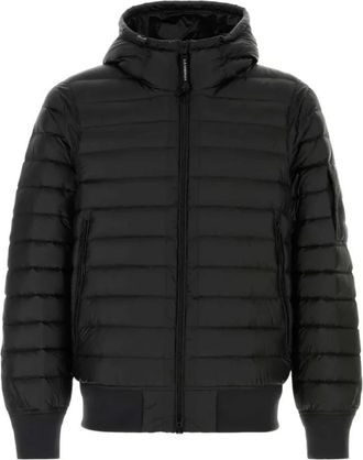 C.P. Company C.p. Company, Homme, Vestes, Noir, Taille: XL D.d. Shell Down Hooded Lens Jacket