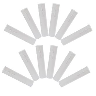 OSALADI Kerzenfassungsh&uuml;lse Tropfenoptik aus Kunststoff 105cm Hoch f&uuml;r E14 Kronleuchterfassung Hitzebest&auml;ndig Ersatzabdeckung f&uuml;r Deckenleuchten und Pendelleu