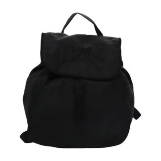 Prada unisex, Pre-owned, Noir, Taille: ONE Size Sac &agrave; dos Vintage en nylon Pre-owned
