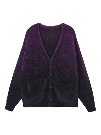 Five CM cardigan à effet dégradé - Violet