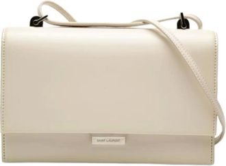 Saint Laurent Sac bandouli&egrave;re vintage doccasion - Femme - Pre-owned - Blanc - Taille: ONE Size