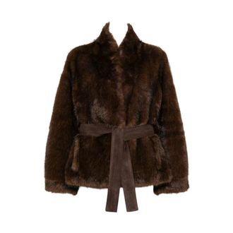 VALENTINI 1972 Eco Zibellino Jacke - - Jackets - Damen - Braun - XS