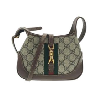Gucci Pre-owned Jackie 1961 GG Supreme Canvas Schultertasche - - Pre-owned - Damen - Beige - ONE SIZE