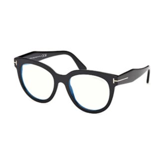 Tom Ford unisex, Accessoires, Noir, Taille: 52 MM Blue Block Butterfly Optical Frame