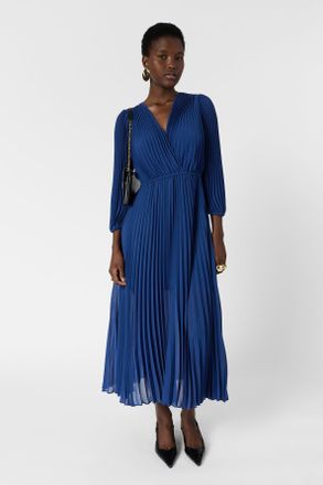 Gerard Darel Robe longue pliss&eacute;e - RAYNA - Electrique