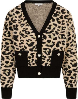 Morgan Damen 242-mjacob Strickjacke, Multico, Large