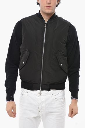 Dsquared2 Gepolsterte Bomber-Fit-Weste ICON mit reflektierendem Detail Dsquared2