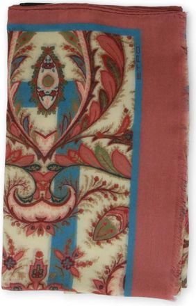 Etro Etro T&uuml;cher & Schals - Paisley And Floral Pattern Scarf - Gr. unisize - in Braun - f&uuml;r Damen