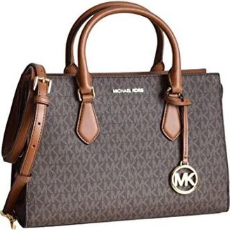 Michael Kors Sac à main pour femme Sheila taille M, marron, Medium