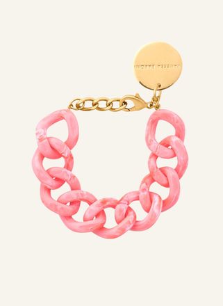 Vanessa Baroni Vanessa Baroni Armband Mini Flat Chain Bracelet Strawberry Icecream By Glambou pink