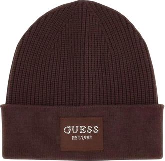 Guess Aw5631 Vis01 Beanie - - Accessories - Damen - Braun - M