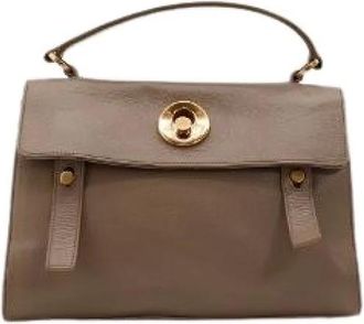 Saint Laurent Sac &agrave; main Pre-owned - Femme - Pre-owned - Gris - Taille: ONE Size