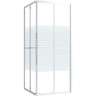 vidaXL Cabine de douche ESG 80x80x180 cm