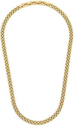 Fossil Bracelet pour Femme en acier inoxydable avec fermoir déployant