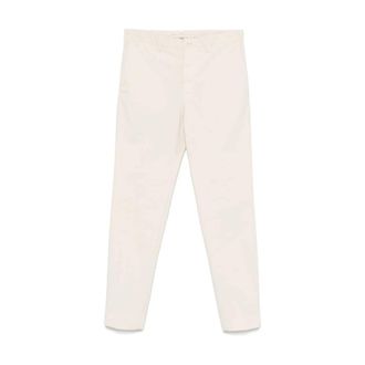 Incotex Beige Hose mit Verdecktem Rei&szlig;verschluss - - Trousers - Herren - Beige - XL