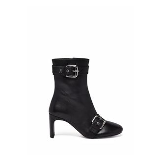 Patrizia Pepe Femme, Chaussures, Noir, Taille: 37 EU Stivaletto Punta Tonda