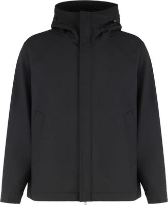 Stone Island Homme, Vestes, Noir, Taille: XL Parka Légère à Capuche
