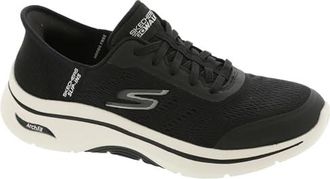 Skechers Confortable Baskets Femme GO Walk Arch FIT VALC Tejido Noir Talla 38