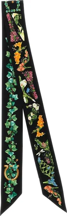 Ferragamo Eden Shoes Scarf - Black